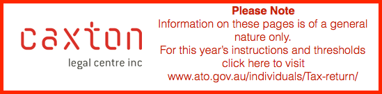 Lodging a Tax Return – Queensland Law Handbook Online